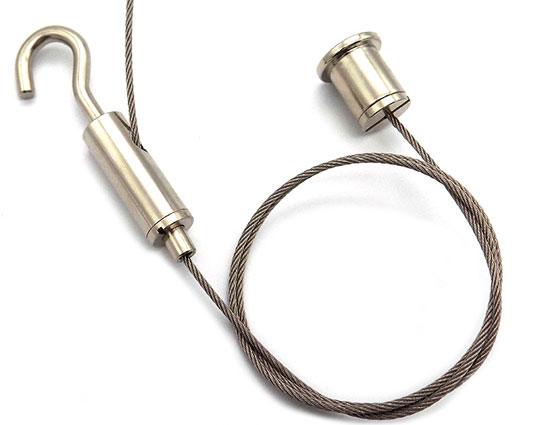 Customized Design Ceiling Light Cable Suspension Kit / Ceiling Hanging ...